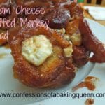 Monkey Bread Stuffed with Cream Cheese - Confessions of a Baking Queen