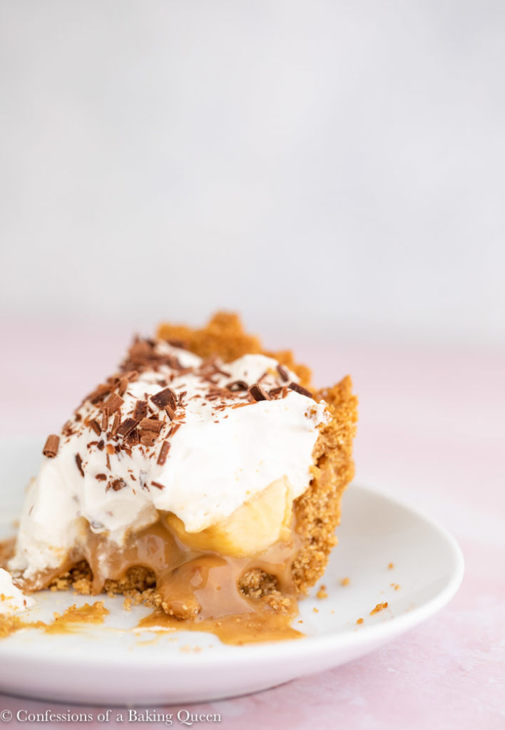 Homemade English Banoffee Pie- Confessions of a Baking Queen