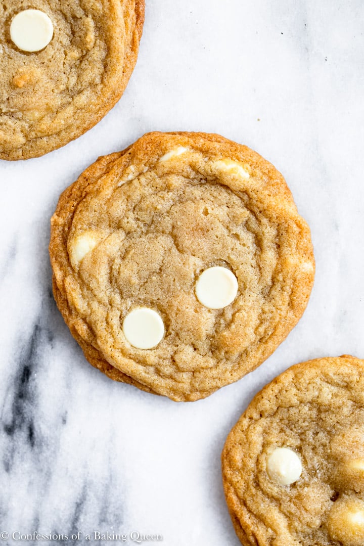 White Chocolate Cookies {Easy Recipe} Confessions of a Baking Queen
