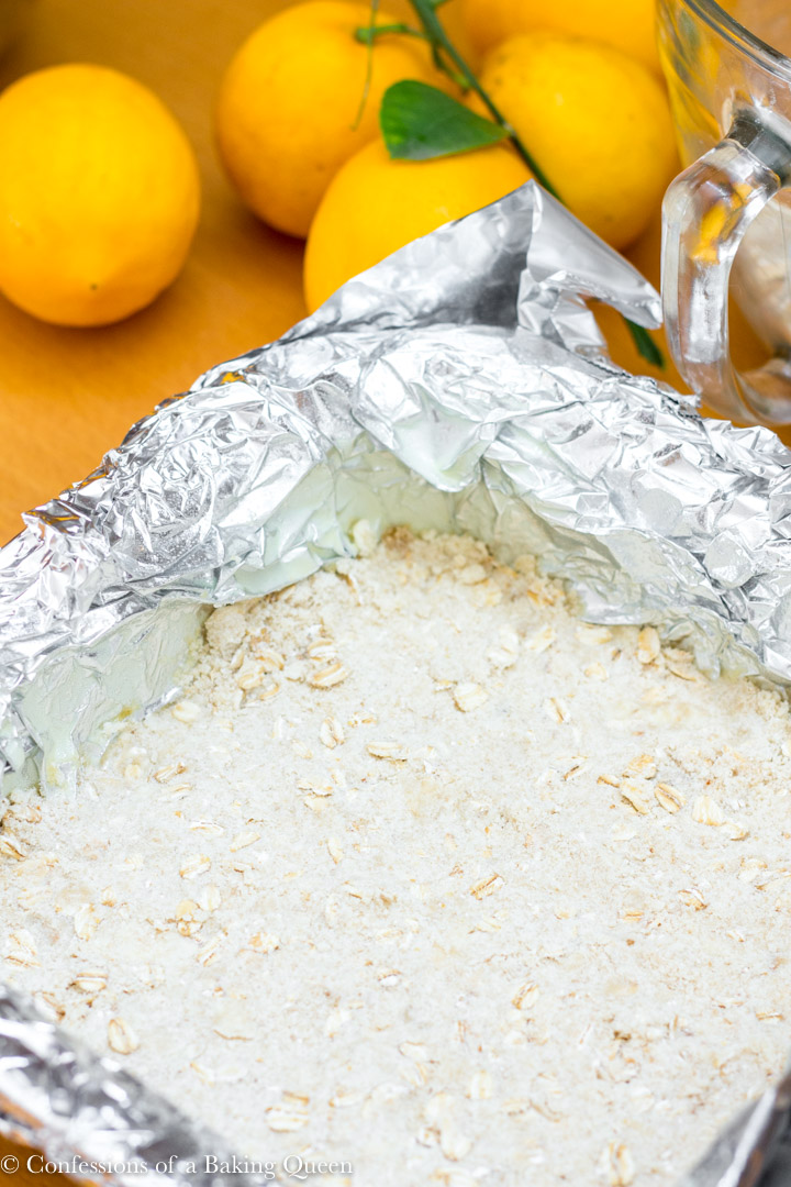 Lemon Crumb Bars - Confessions of a Baking Queen