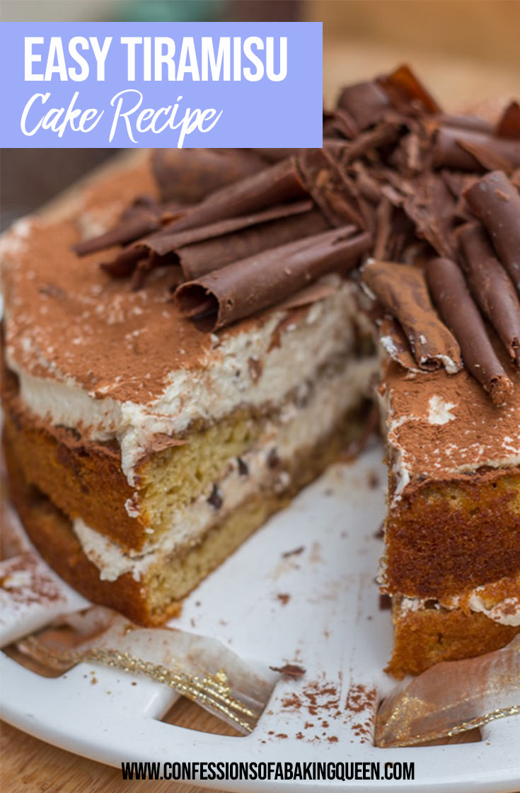The BEST Tiramisu Cake- Confessions of a Baking Queen
