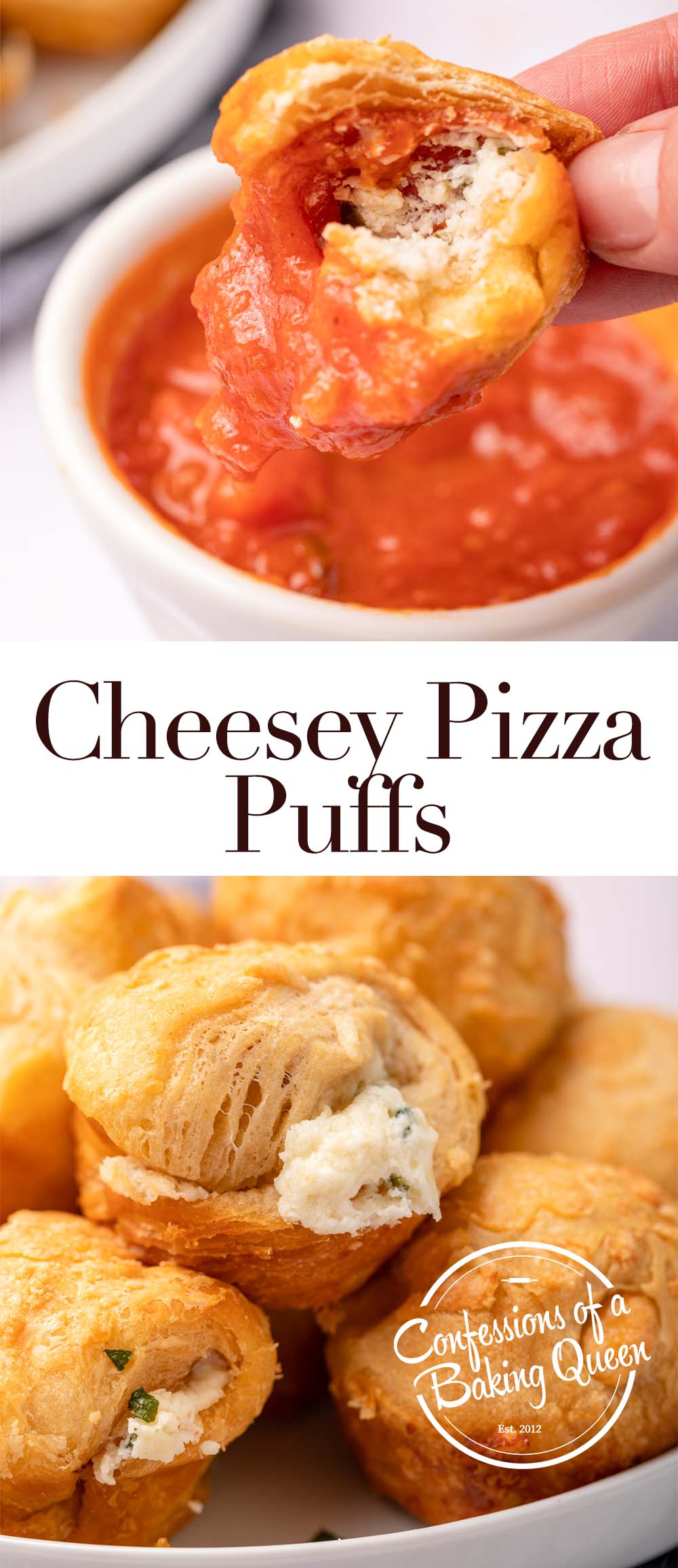 Pizza Puffs - Confessions of a Baking Queen