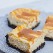 Caramel Cheesecake Bars- Confessions of a Baking Queen