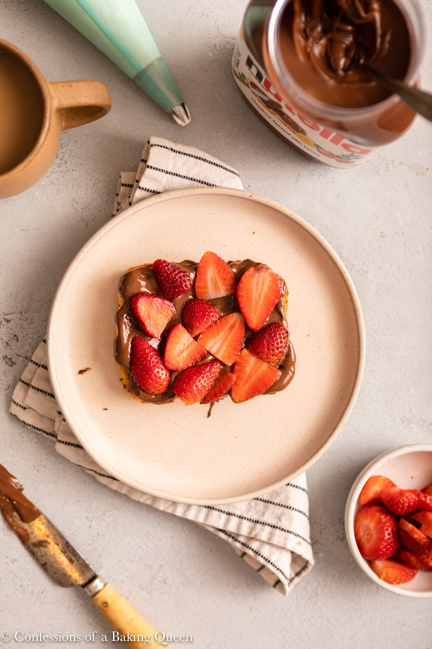 The Best Nutella Strawberry French Toast Recipe