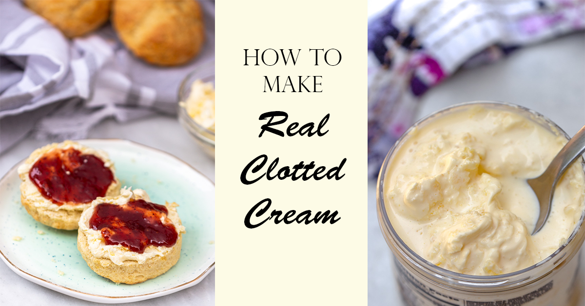 How to make Real Clotted Cream - Confessions of a Baking Queen