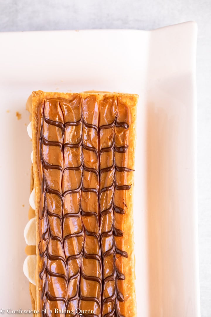 Dulce de Leche Napoleon (Mille Feuille) - Confessions of a Baking Queen