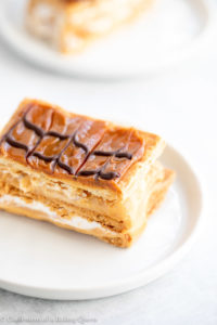 Dulce de Leche Napoleon (Mille Feuille) - Confessions of a Baking Queen