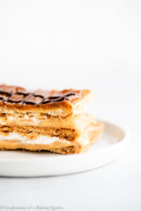 Dulce de Leche Napoleon (Mille Feuille) - Confessions of a Baking Queen