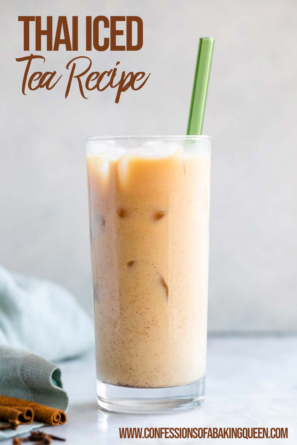 Thai Iced Tea {Easy Delicious Recipe} - Confessions of a Baking Queen