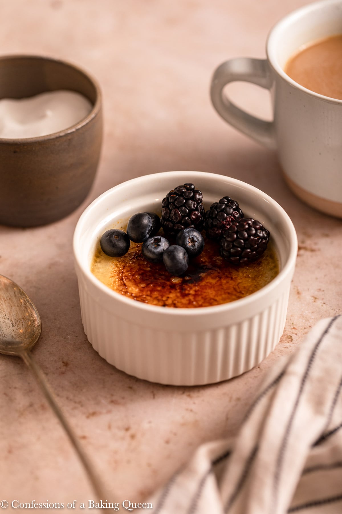 Silky Coffee Crème Brûlée with Espresso & Vanilla Bean - Confessions of ...
