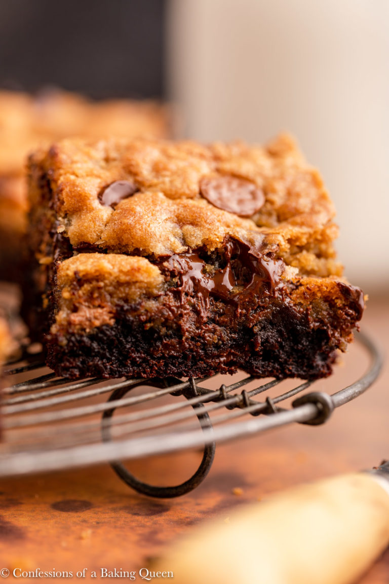 Homemade Brookies (Brownie + Cookie Bars) - Confessions of a Baking Queen