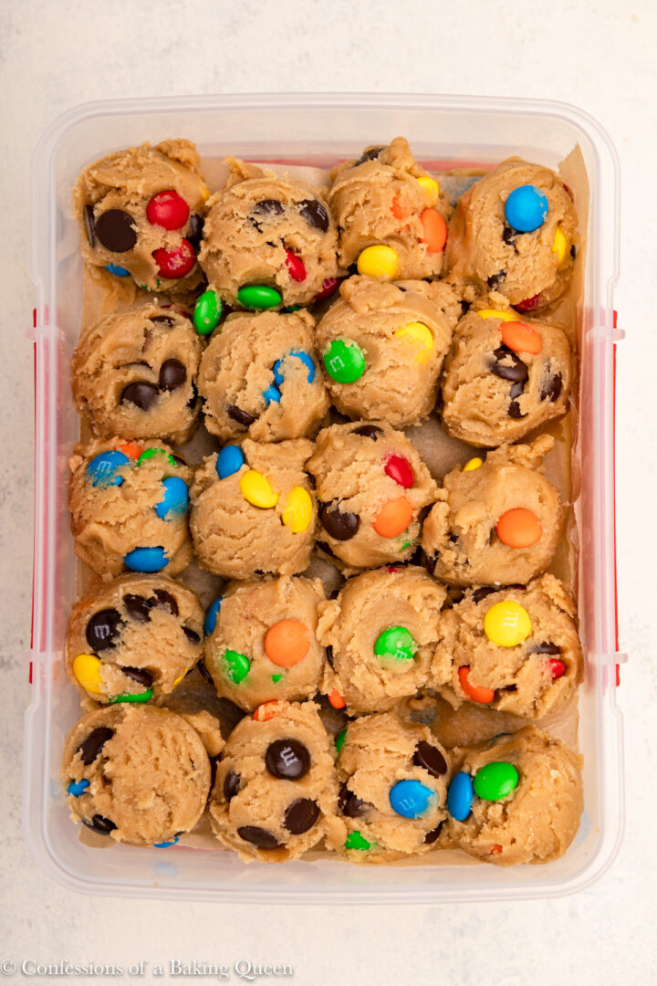 Easy M&M Cookies Recipe - Confessions of a Baking Queen