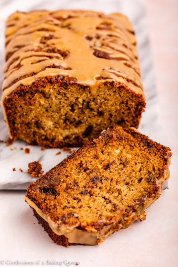 British-Style Sticky Toffee Loaf Cake - Confessions of a Baking Queen