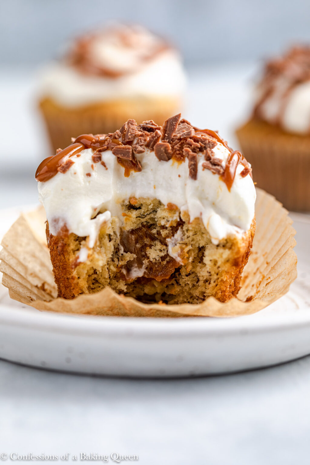 Delicious Banoffee Cupcakes - Confessions of a Baking Queen