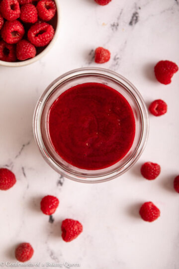 Raspberry Coulis - Confessions of a Baking Queen