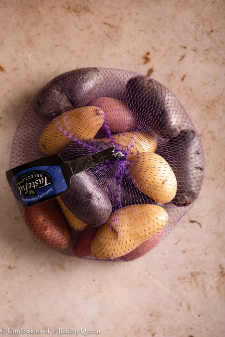 The BEST Roasted Fingerling Potatoes - Confessions of a Baking Queen