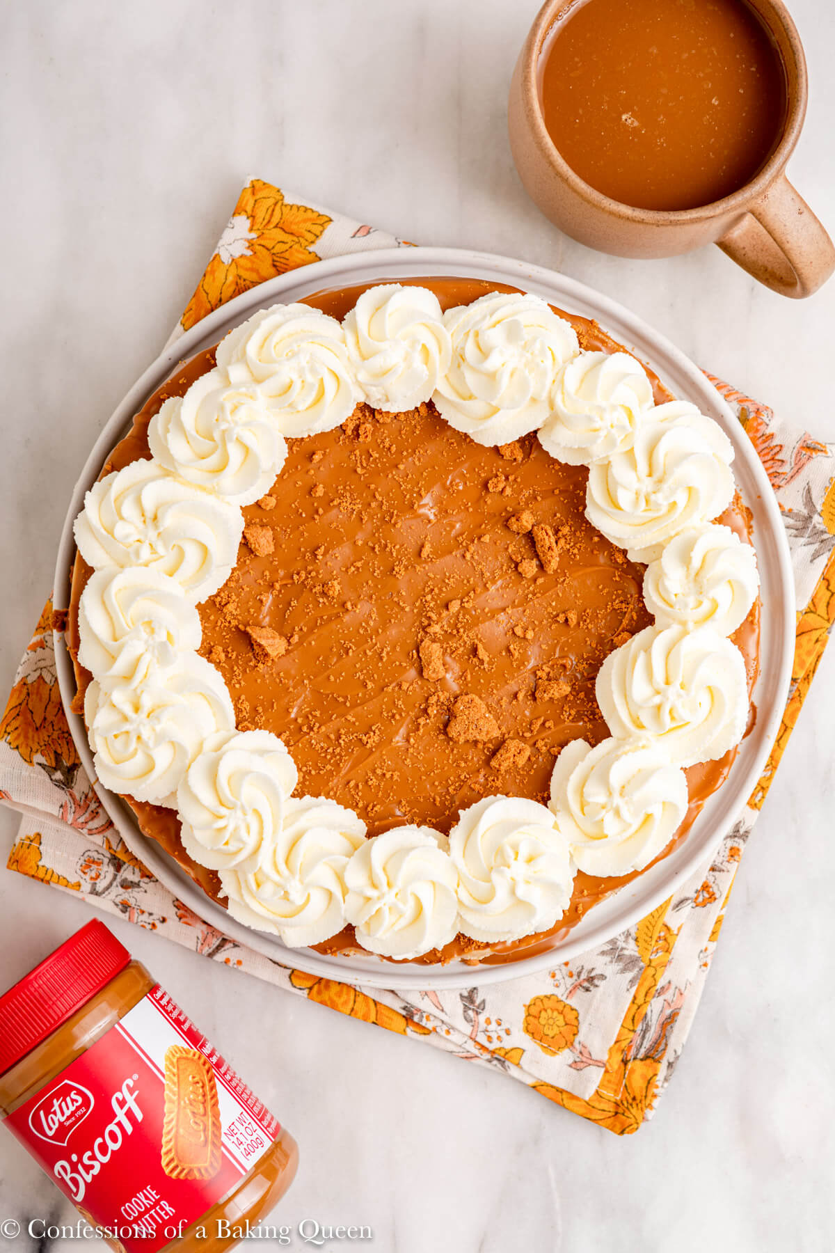 Step by Step Photos to Make Biscoff Cheesecake - Confessions of a ...
