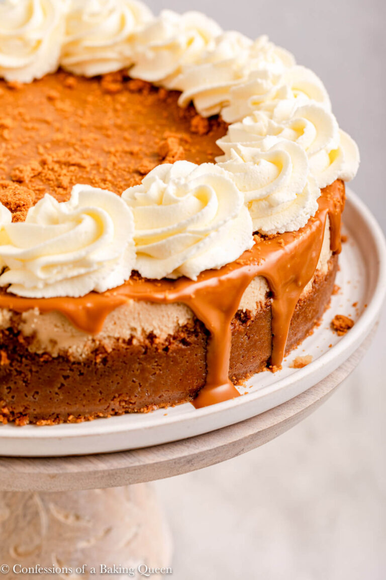 Step by Step Photos to Make Biscoff Cheesecake - Confessions of a ...