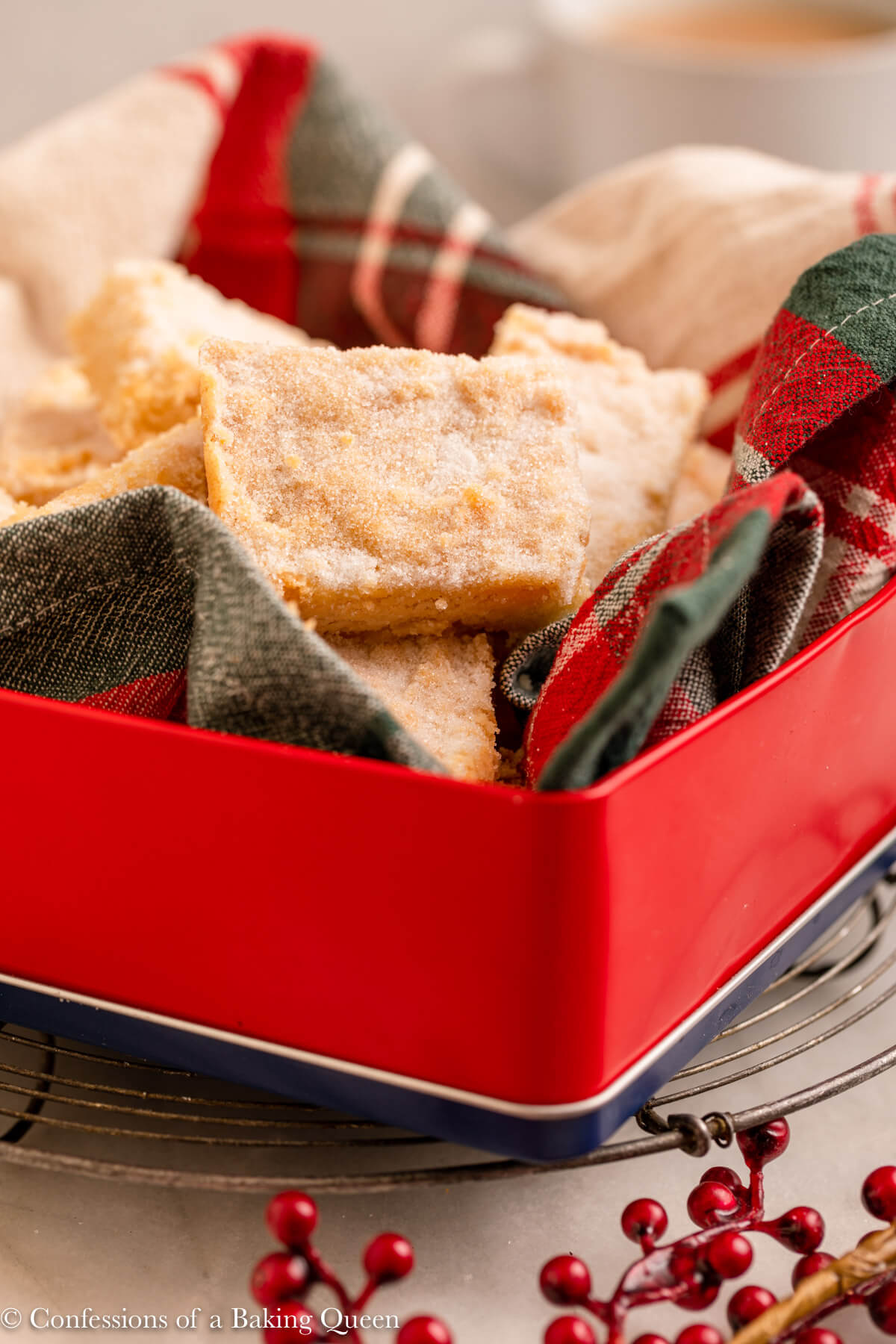 Scottish Shortbread - Confessions of a Baking Queen