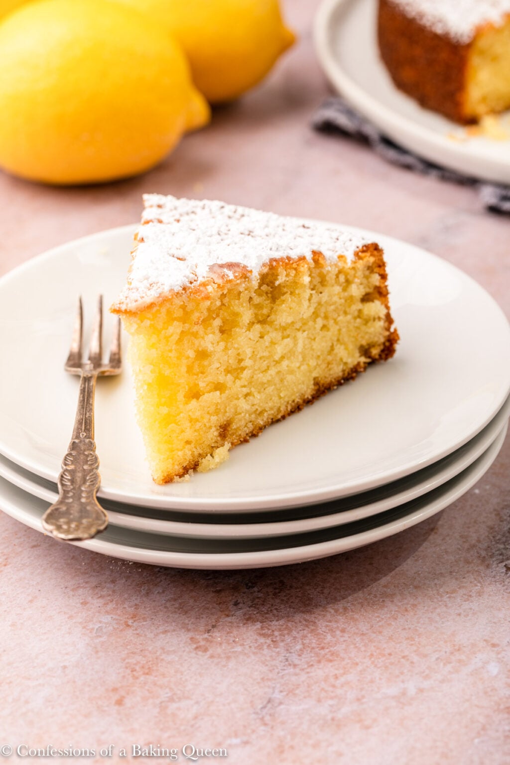 Simple Lemon Olive Oil Cake With Step by .Step Photos - Confessions of ...