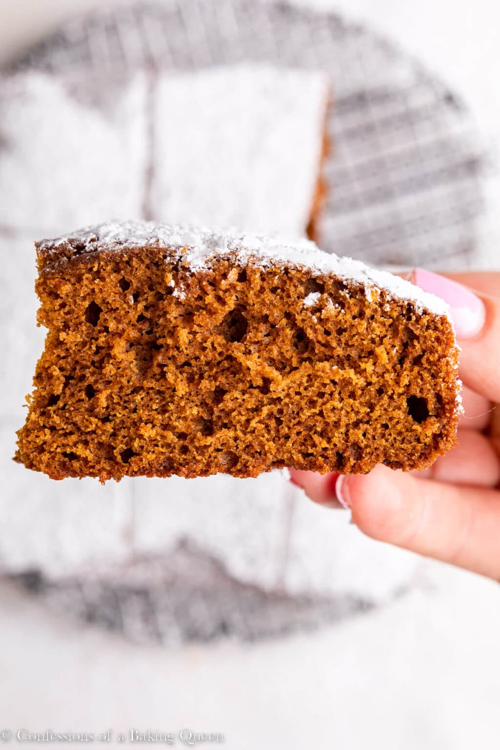 Quick And Easy Gingerbread Cake Recipe Confessions of a Baking Queen