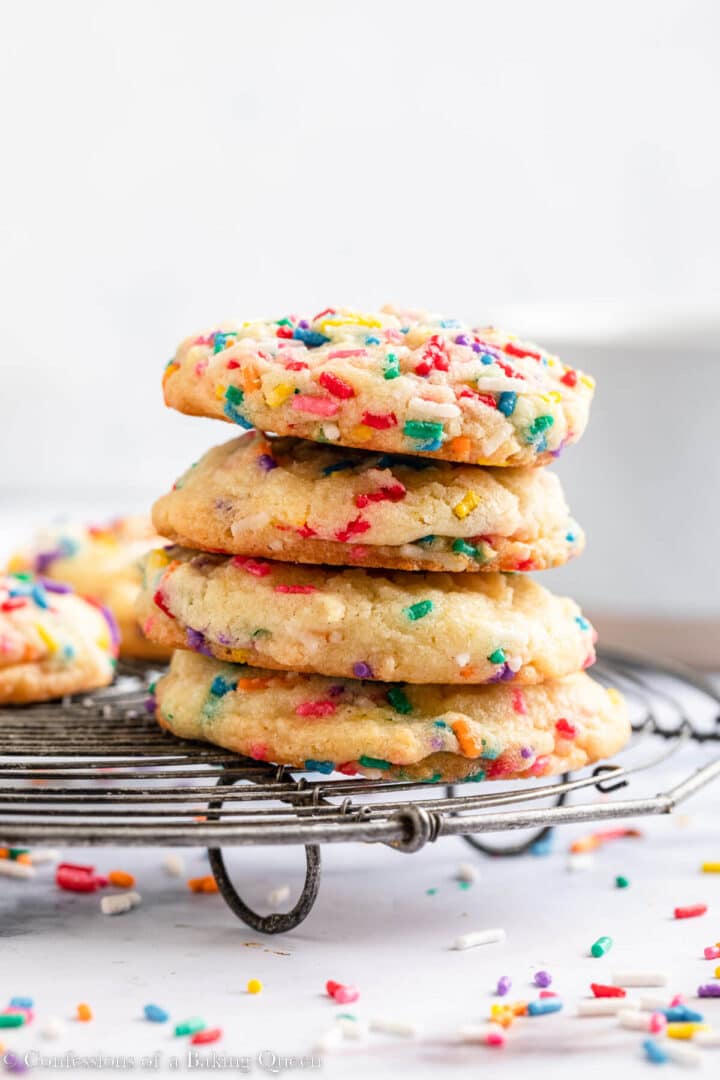 How To Make Funfetti Cookies (From Scratch)