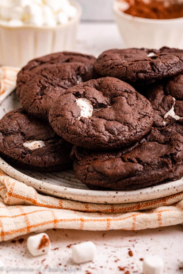 Easy Chocolate Marshmallow Cookies Recipe (With Step By Step Pictures)