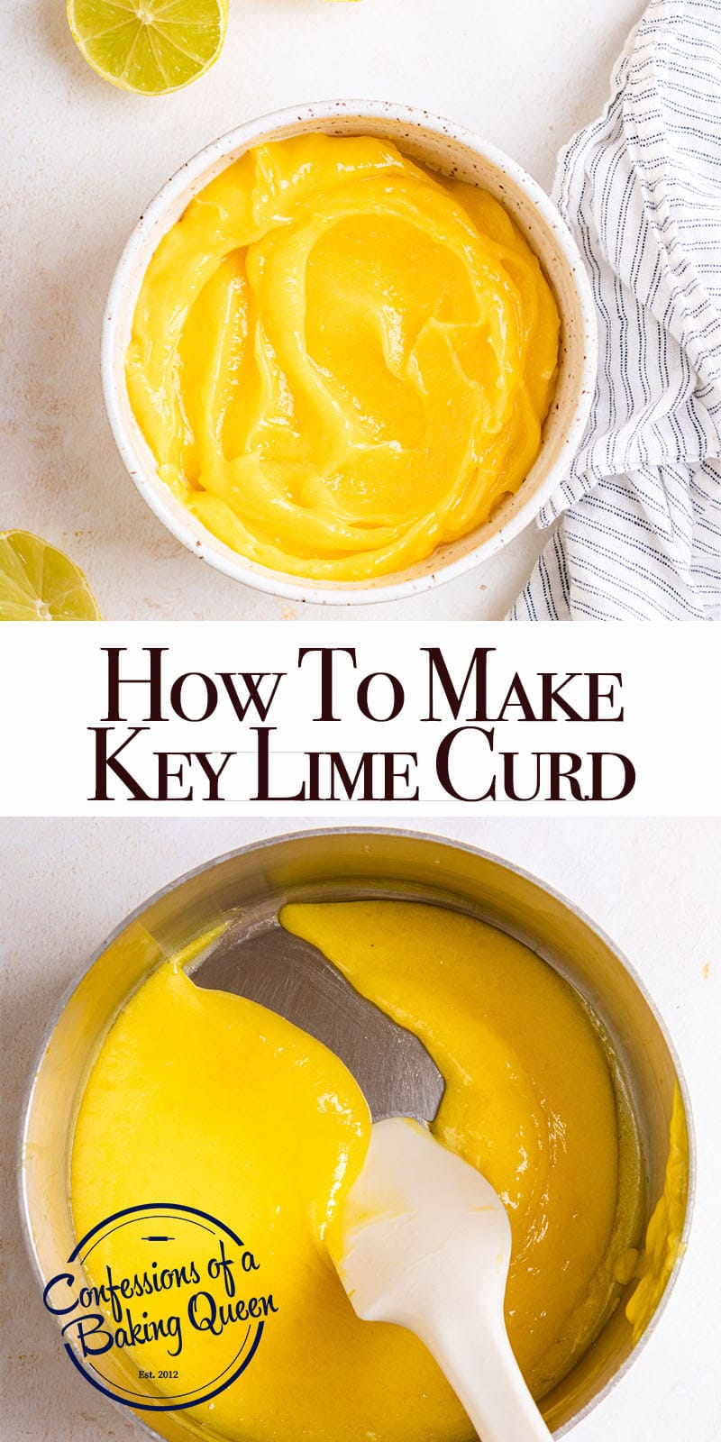 Key Lime Curd - Confessions of a Baking Queen