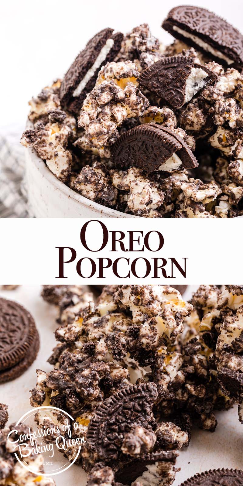 Easy And Delicious Oreo Popcorn Recipe - CBQ Bakes