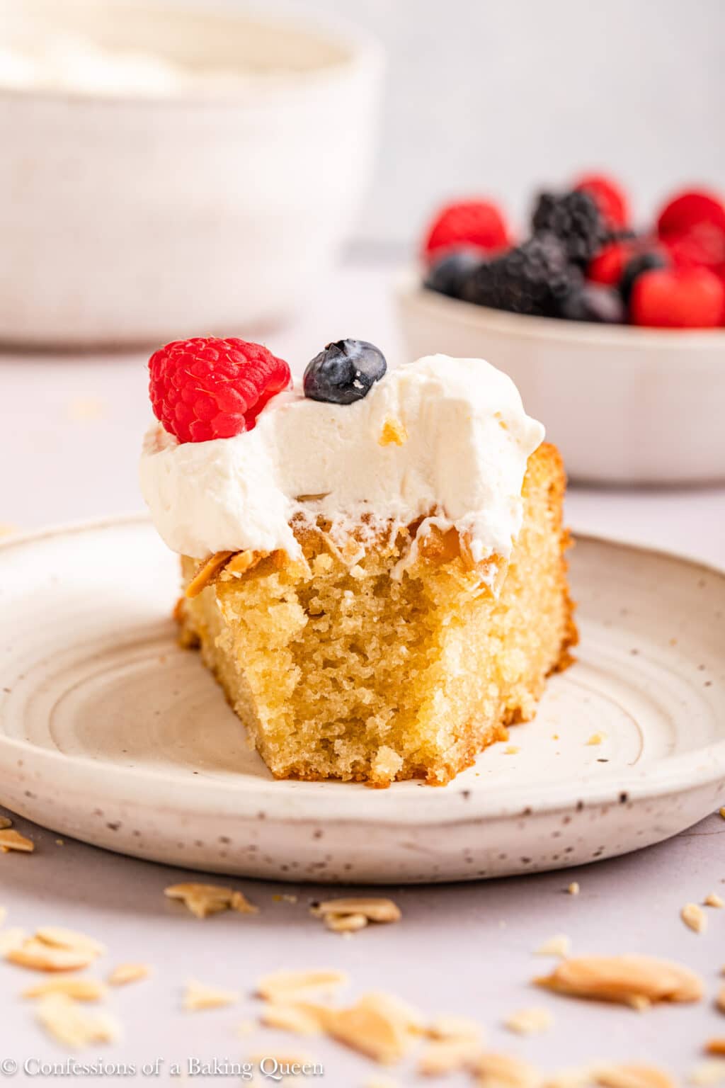 Almond Cake | Confessions of a Baking Queen