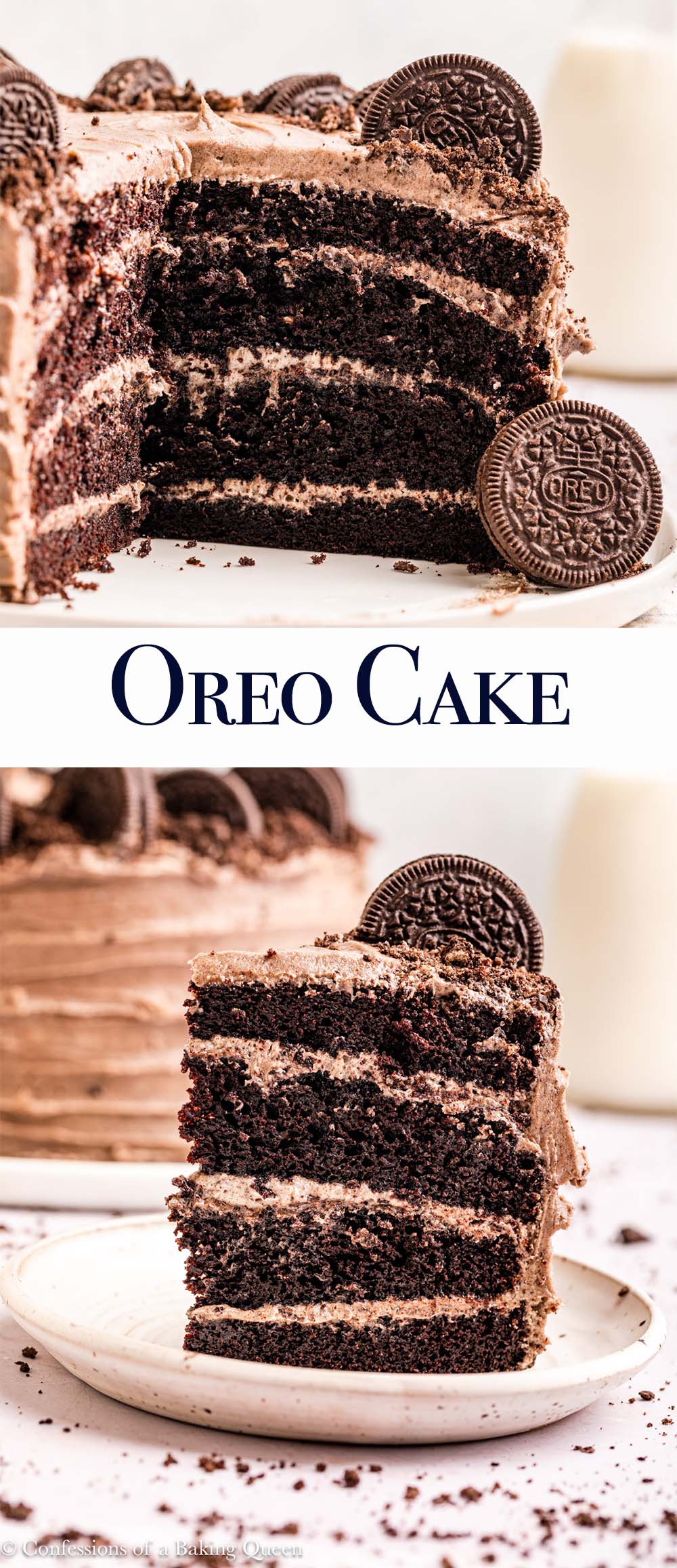 Oreo Cake | Confessions of a Baking Queen