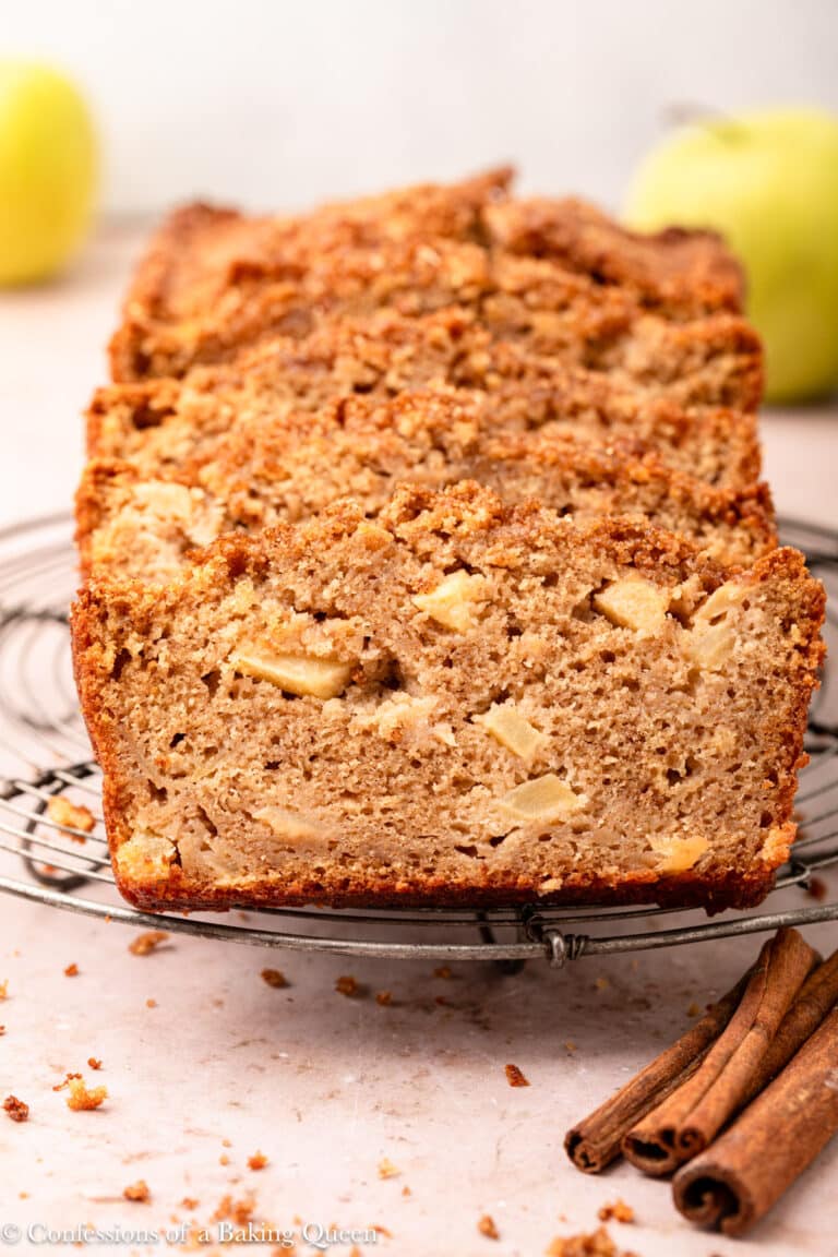 Apple Cinnamon Bread Cozy Fall Loaf Confessions Of A Baking Queen