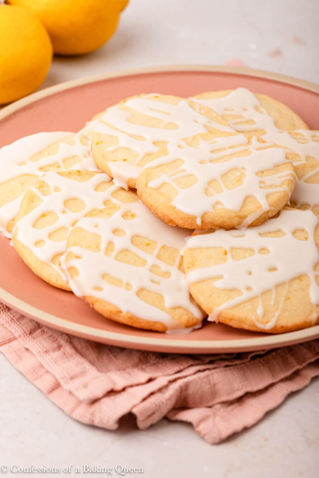 Easy Lemon Shortbread Cookies - Confessions of a Baking Queen