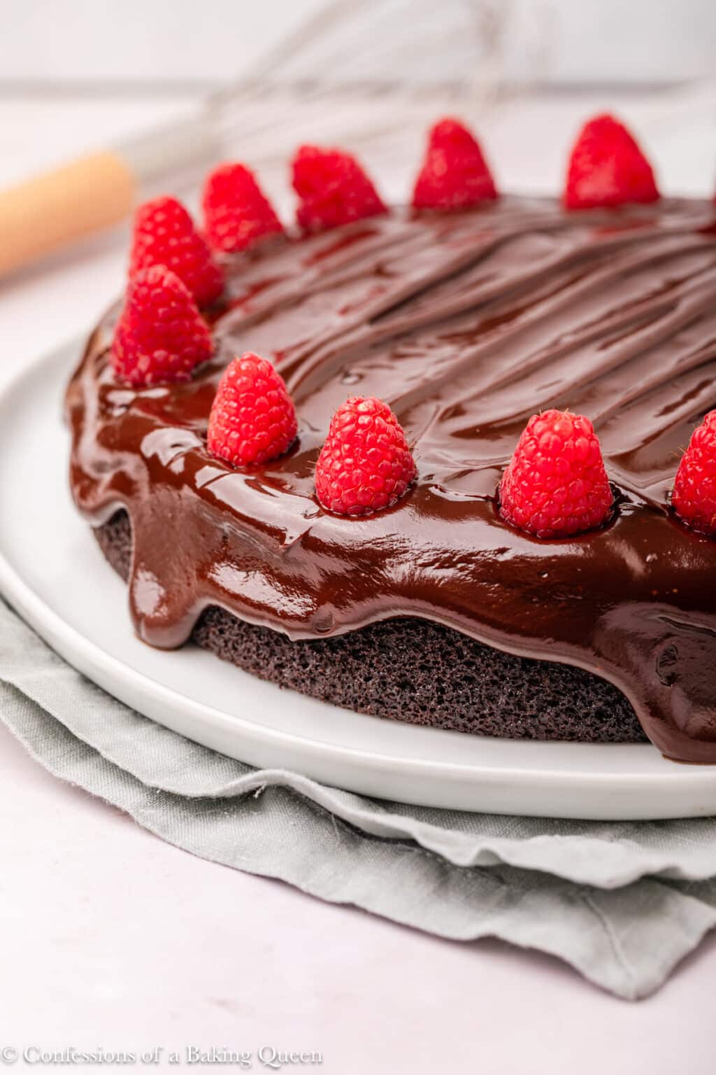 Moist And Delicious Chocolate Ganache Cake Recipe - Confessions of a ...